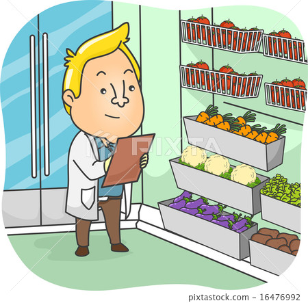 Food Sanitation Inspector - Stock Illustration [16476992] - PIXTA