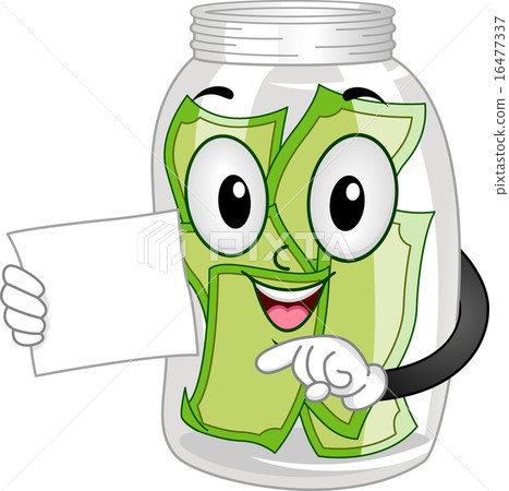 Mascot Tip Jar - Stock Illustration [16477337] - PIXTA