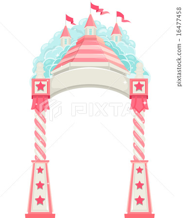 Welcome Arch Enchanted Castle - Stock Illustration [16477458] - PIXTA