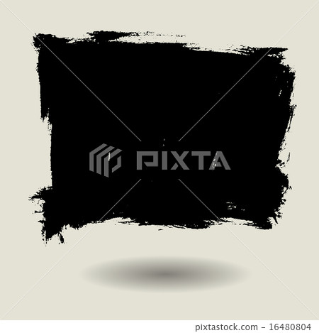 grunge brush texture background square shape - Stock Illustration ...