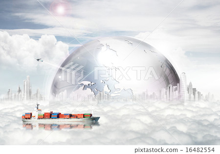 building, buildings, cloud - Stock Illustration [16482554] - PIXTA