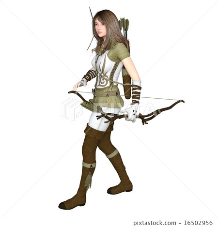 Bow user - Stock Illustration [16502956] - PIXTA