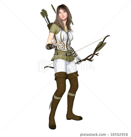 Bow user - Stock Illustration [16502958] - PIXTA