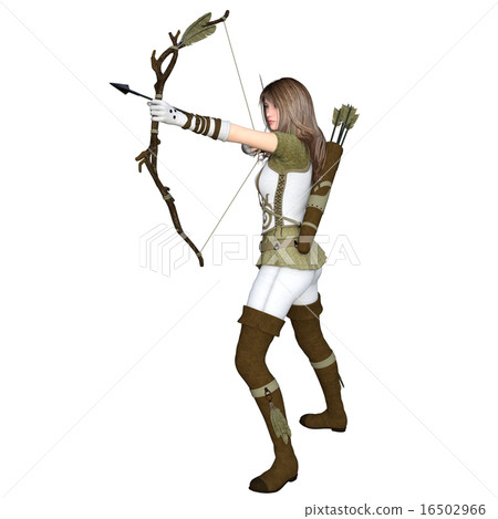 Bow user - Stock Illustration [16502966] - PIXTA
