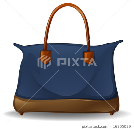 Blue bag - Stock Illustration [16505059] - PIXTA