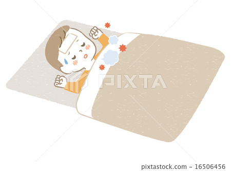 Illustration of a baby with a cold - Stock Illustration [16506456] - PIXTA
