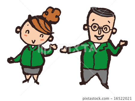 Staff to guide - Stock Illustration [16522021] - PIXTA