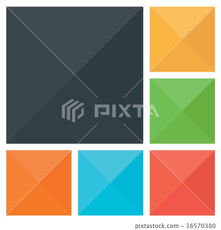 Flat vector background. Color illustration - Stock Illustration ...