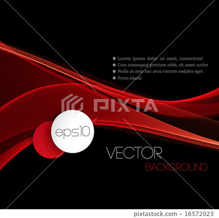 Smooth wave stream line abstract header layout. - Stock Illustration ...