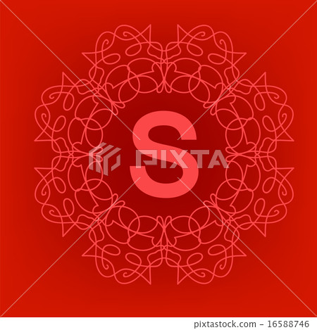 Simple Monogram S Design - Stock Illustration [16588746] - PIXTA