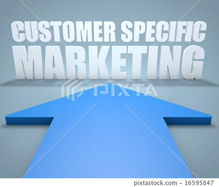 Customer Specific Marketing - Stock Illustration [16595847] - PIXTA