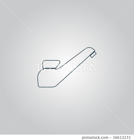 Drinking faucet icon, sign and button - Stock Illustration [16613231 ...