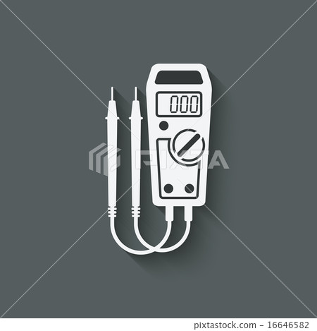 digital multimeter symbol - Stock Illustration [16646582] - PIXTA
