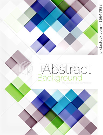 Square shape mosaic pattern design. Universal... - Stock Illustration ...