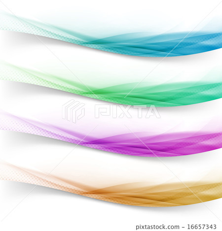 Smooth web border satin frame collection - Stock Illustration [16657343 ...