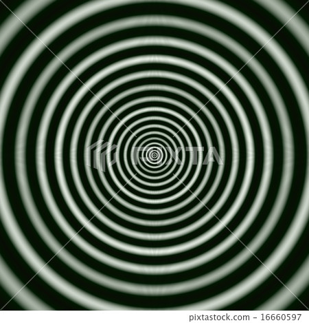 Regular concentric Rings in Monochrome. - Stock Illustration [16660597 ...