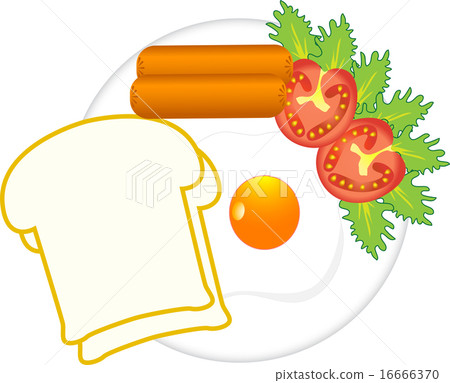 Illustration of morning breakfast vector - Stock Illustration [16666370 ...