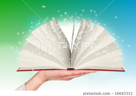 Colorful open book - Stock Illustration [16683352] - PIXTA