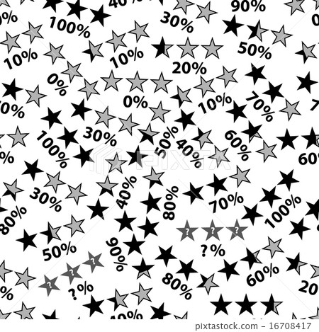 stars and percentage for rating seamless pattern - Stock Illustration ...