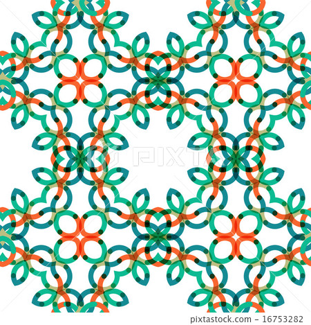 Seamless vector geometric abstract pattern.... - Stock Illustration ...
