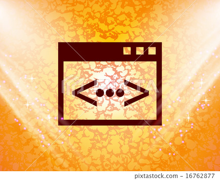 Code icon symbol Flat modern web design with long - Stock Illustration ...