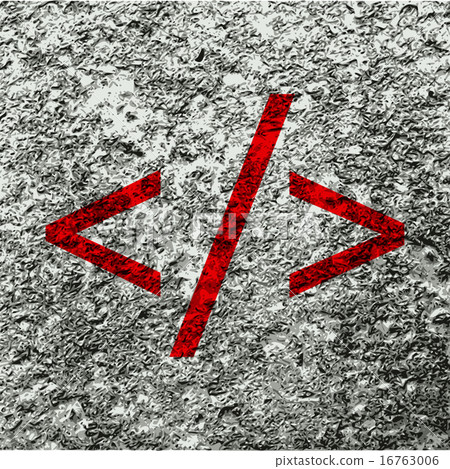 Programming code icon symbol Flat modern web desig - Stock Illustration ...