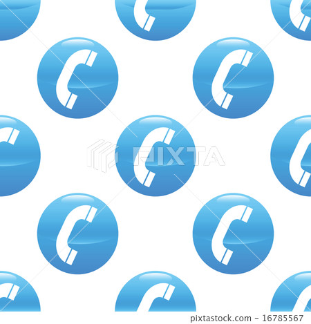 Phone receiver sign pattern - Stock Illustration [16785567] - PIXTA