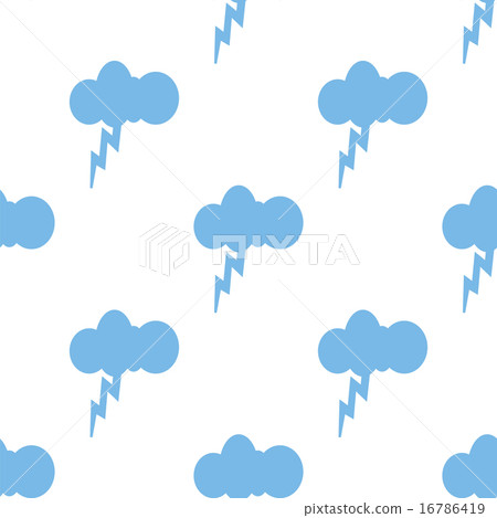 Storm seamless pattern - Stock Illustration [16786419] - PIXTA