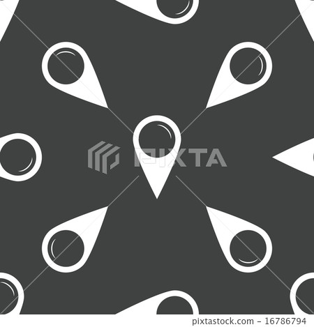 Map pointer pattern - Stock Illustration [16786794] - PIXTA
