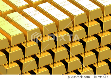 gold delivery bars - Stock Illustration [16794813] - PIXTA