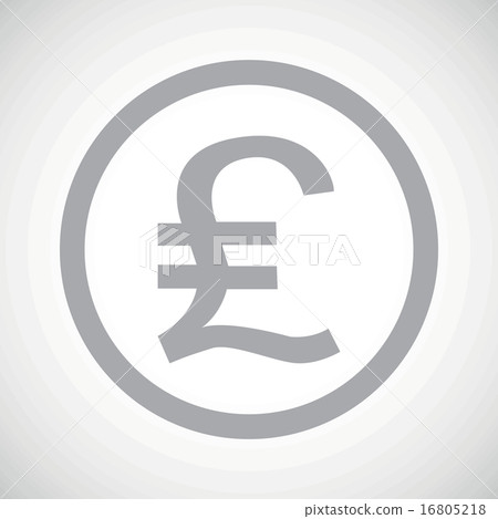 Grey pound sterling sign icon-插圖素材 [16805218] - PIXTA圖庫