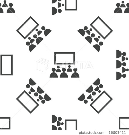 Cinema audience pattern - Stock Illustration [16805411] - PIXTA
