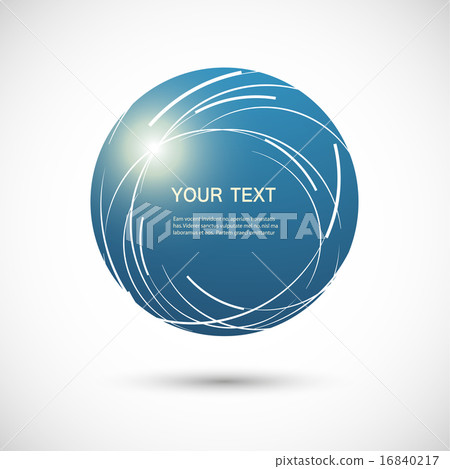 Vector color circle line design - Stock Illustration [16840217] - PIXTA