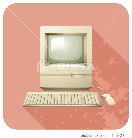 Computer - Stock Illustration [16842801] - PIXTA