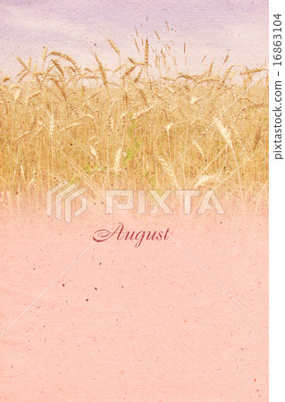 Stylized background for calendar month. August - Stock Illustration ...