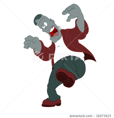 Angry Frankenstein-插圖素材 [16873625] - PIXTA圖庫