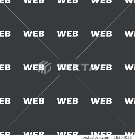 Straight black WEB pattern - Stock Illustration [16894036] - PIXTA
