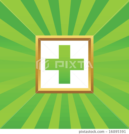 Plus picture icon - Stock Illustration [16895391] - PIXTA