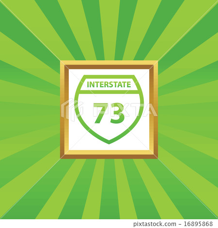 Interstate 73 picture icon - Stock Illustration [16895868] - PIXTA