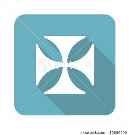 Square maltese cross icon - Stock Illustration [16896209] - PIXTA