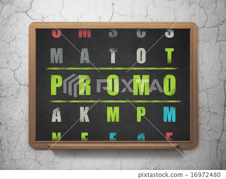 Marketing concept: word Promo in solving... - Stock Illustration ...
