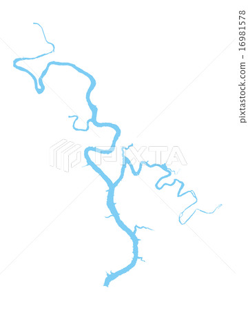 Seven color dam - Stock Illustration [16981578] - PIXTA