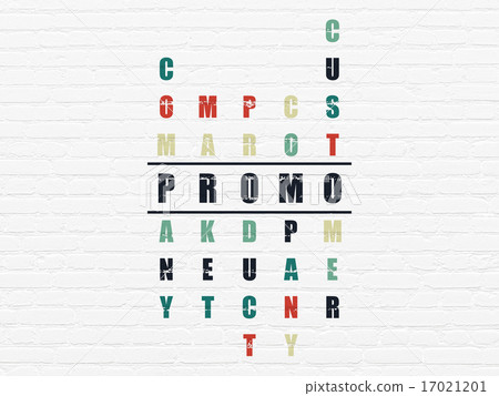 Advertising concept: word Promo in solving... - Stock Illustration ...