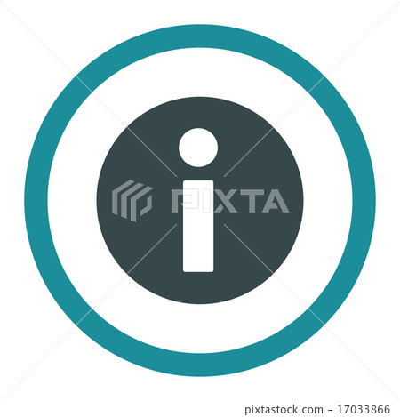 Information flat soft blue colors rounded... - Stock Illustration ...