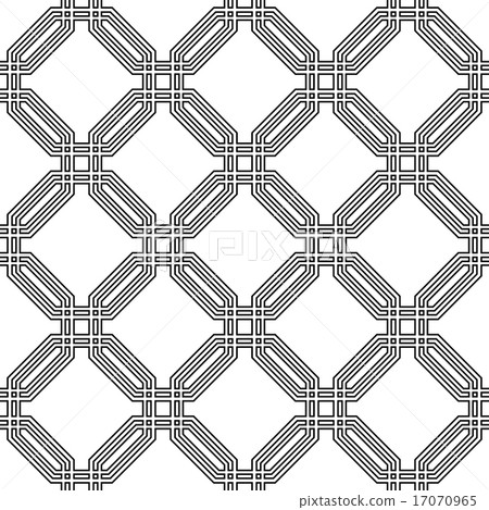 Seamless Abstract Vector Pattern - Stock Illustration [17070965] - PIXTA