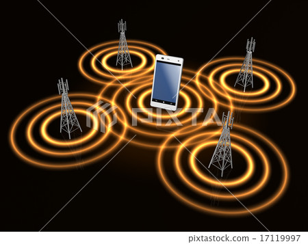 Mobile network - Stock Illustration [17119997] - PIXTA