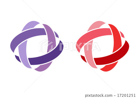Technology orbit web rings logo - Stock Illustration [17201251] - PIXTA