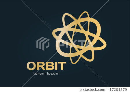 Technology orbit web rings logo - Stock Illustration [17201279] - PIXTA