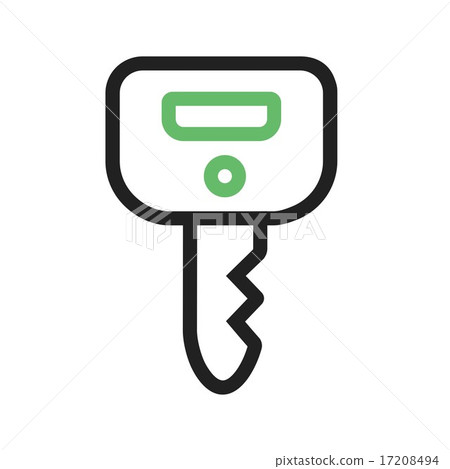 Single Key - Stock Illustration [17208494] - PIXTA