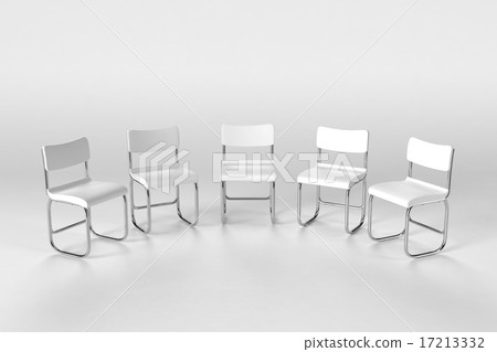Illustration of arranged chairs - Stock Illustration [17213332] - PIXTA
